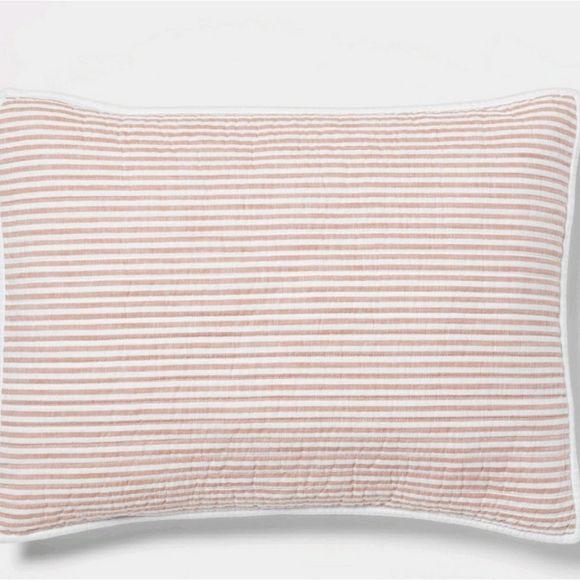 Threshold | Bedding | Thresholdquilted Sham Standard In Terra Cotta ...